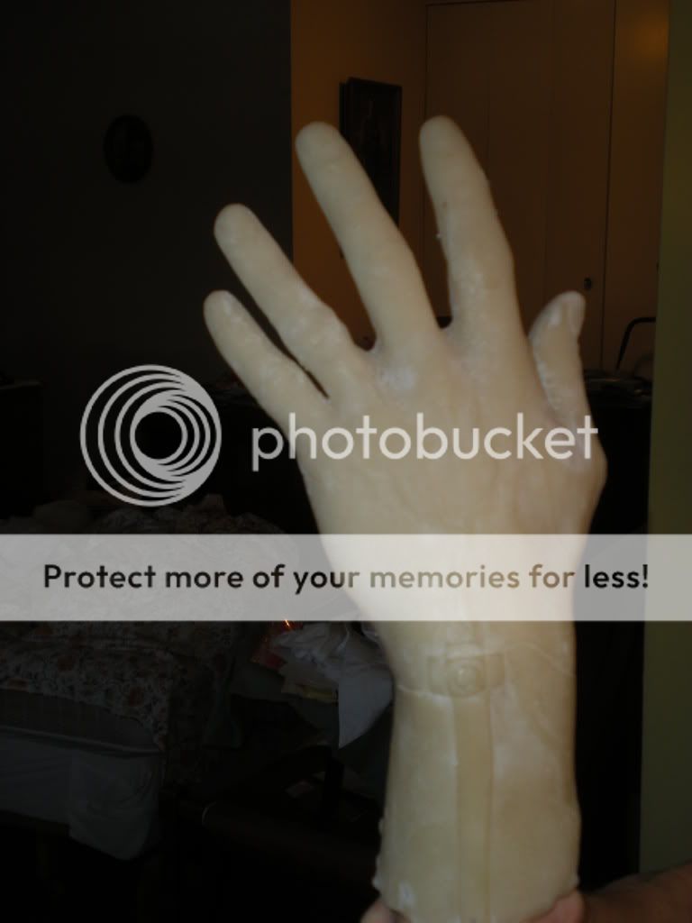 wax frankenstein Hands